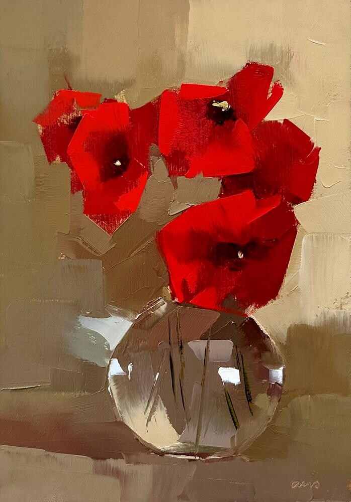 "This years poppies III" by Ans Debije