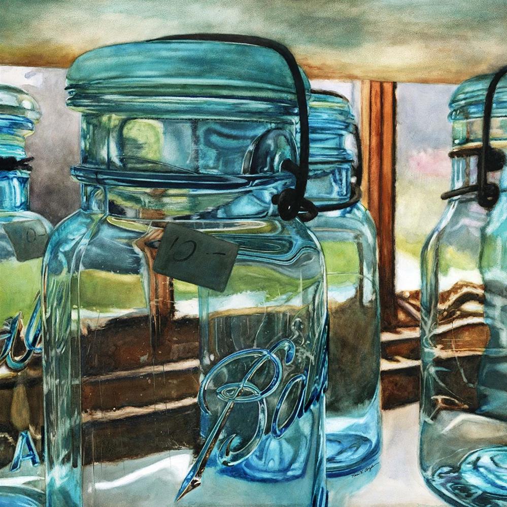 "Antique Store Jars" by Kara K. Bigda