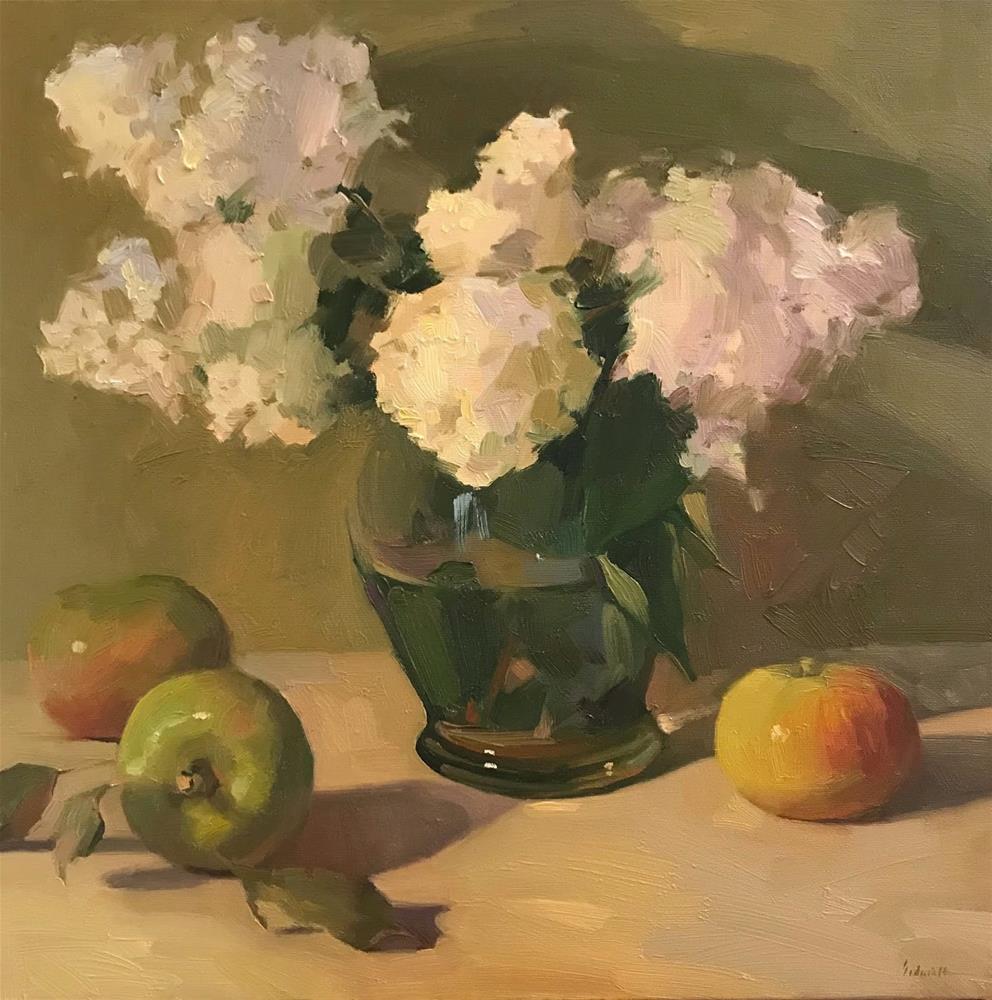 "White Hydrangeas" by Sarah Sedwick