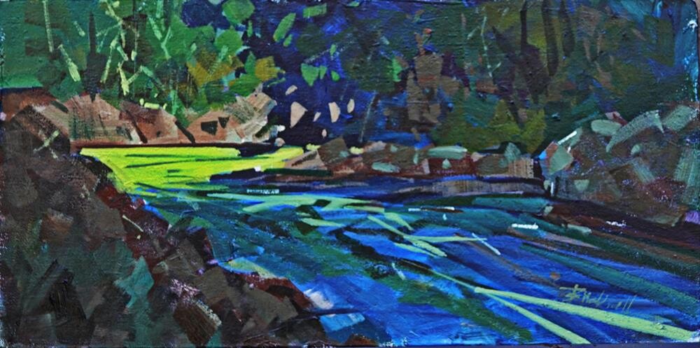 "Oxtongue Sketch ll Algonquin Park " by Brian Buckrell
