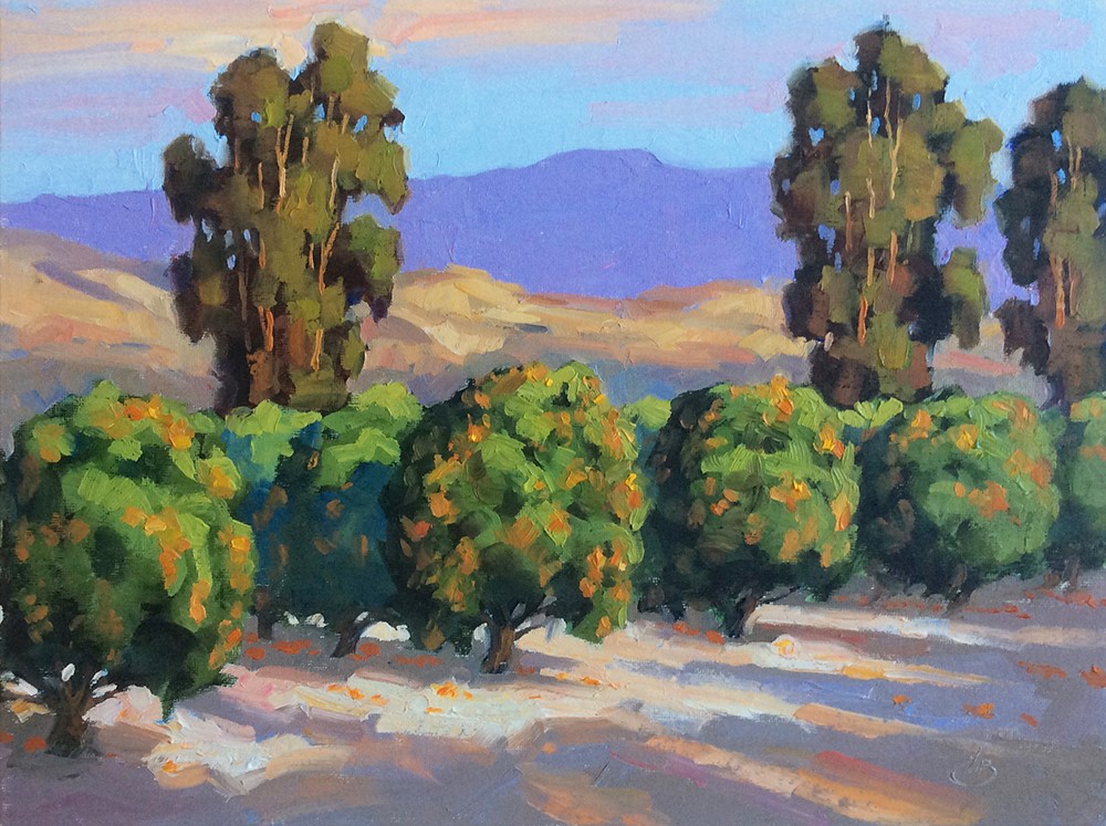 "CITRUS GROVE" by Tom Brown