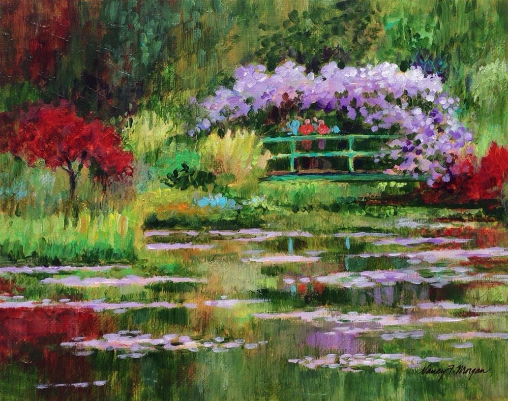 "The Artist's Garden" by Nancy F. Morgan