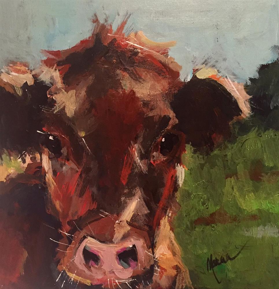 "How Now, I'm a Brown Cow" by Marcia Hodges