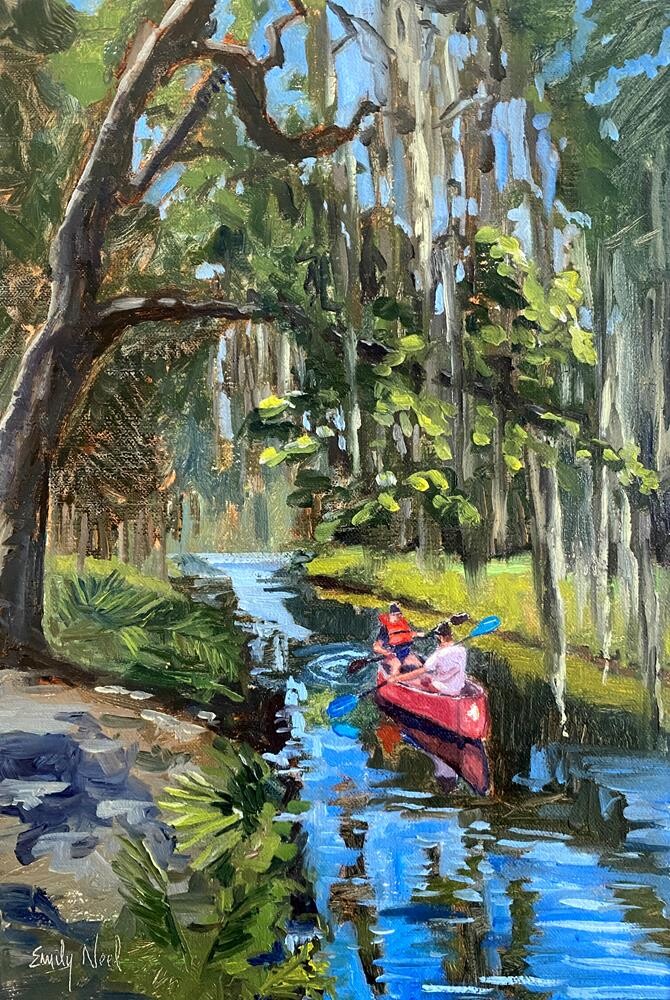 "Crane Creek Kayakers" by Emily Neel