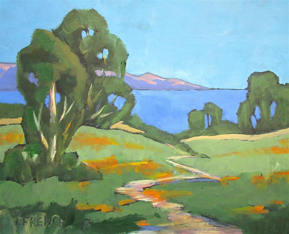 "HALF MOON BAY Pacific Ocean Path Ly..." by lynne french