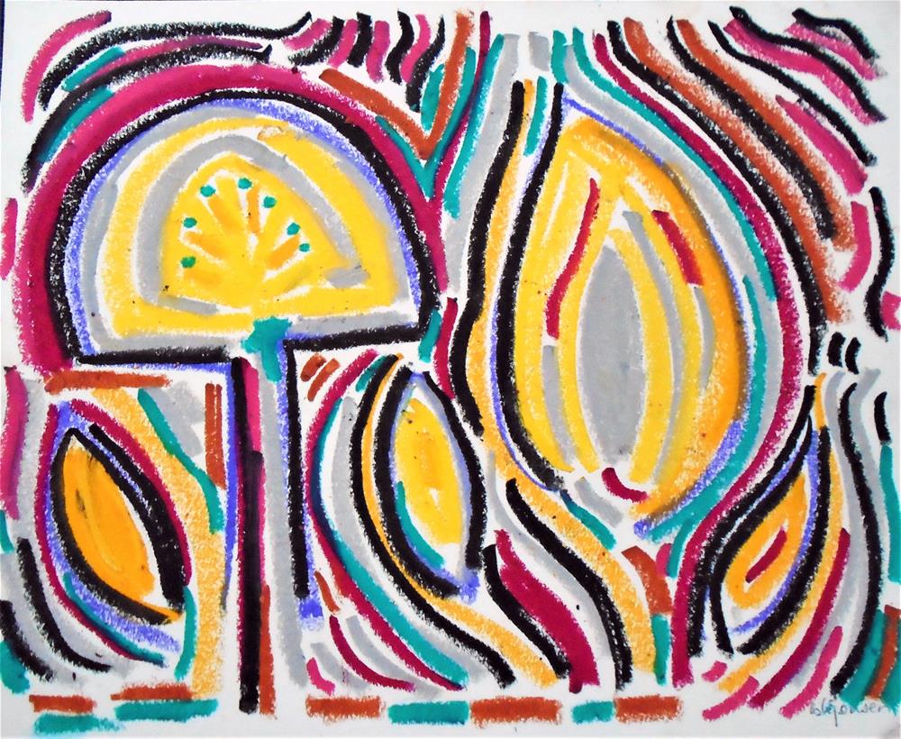 "Plantique 1, 8x10" by Barbara Jensen