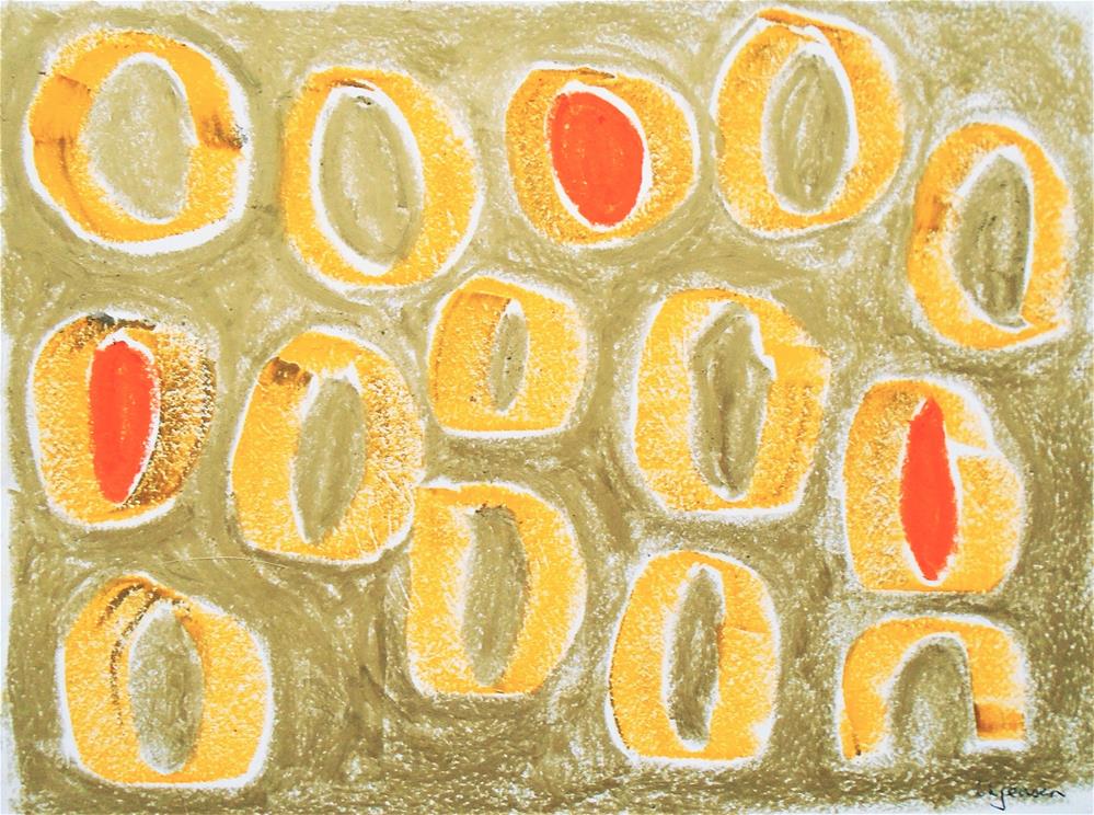 "Abstract 53, 9x12" by Barbara Jensen