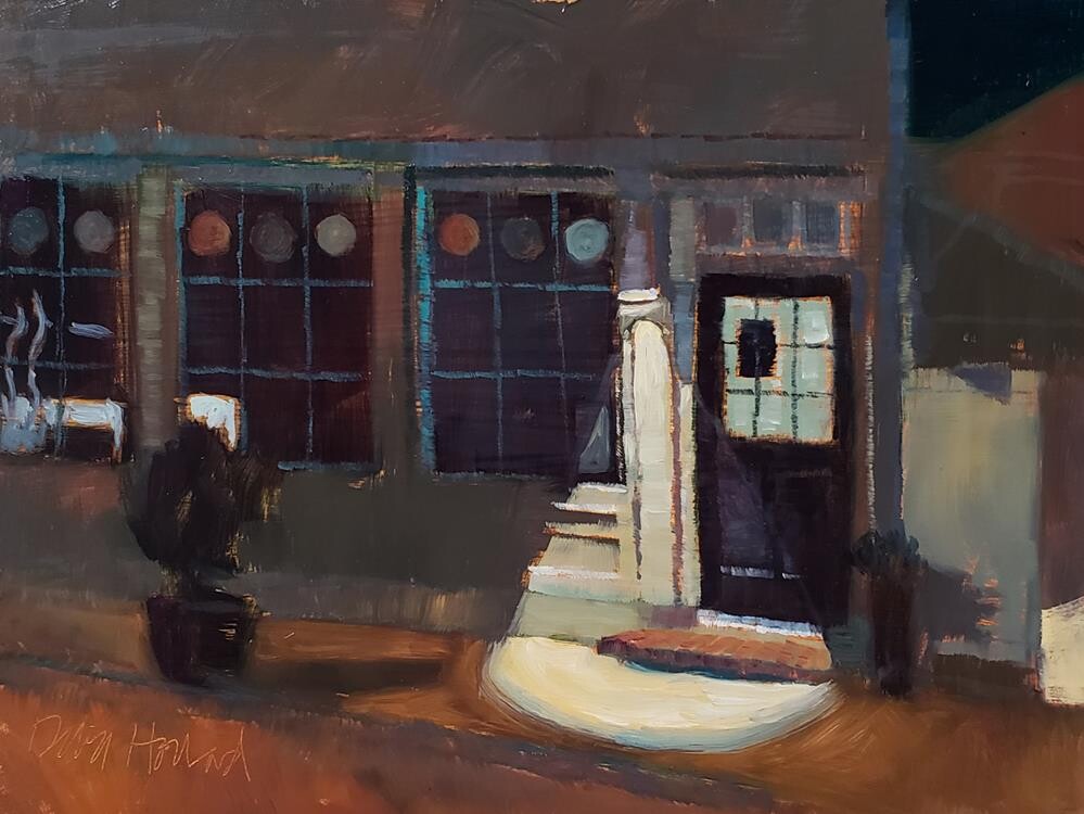 "Porch light" by Debra Howard