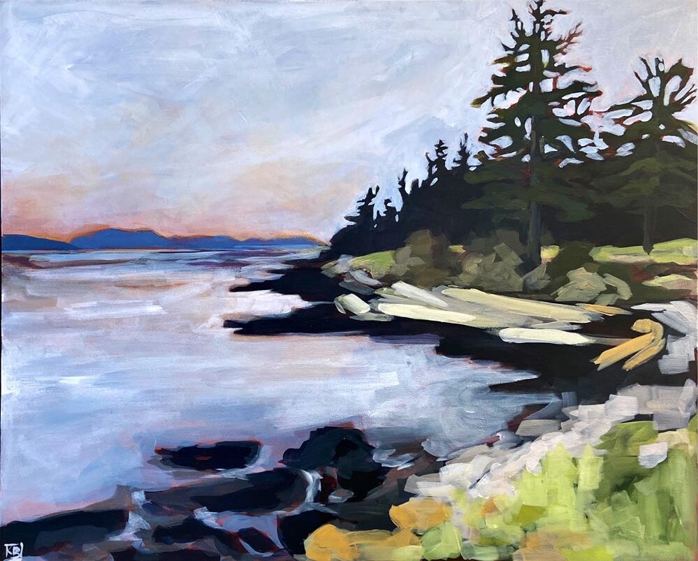 "Sunset at Ruckle" by Kimoko Brown