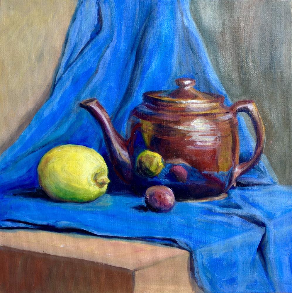 "Blue Still Life" by Tatiana Agureeva