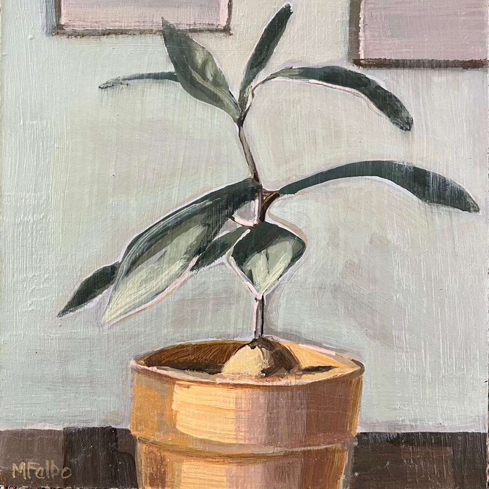 "Avocado Plant" by Maria Falbo