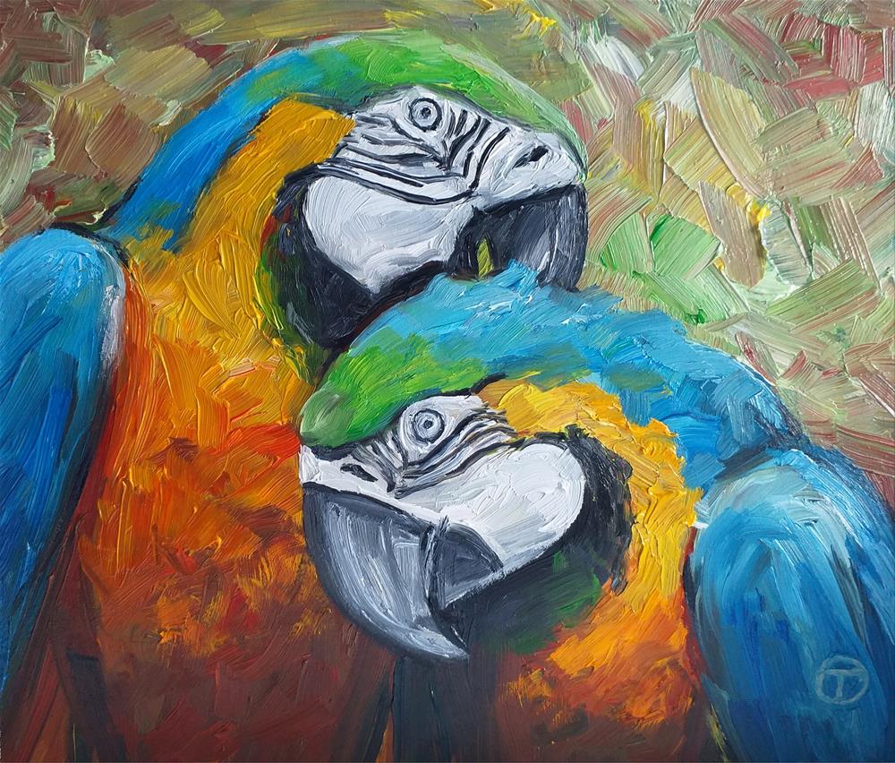 "Parrots" by Olia Tomkova
