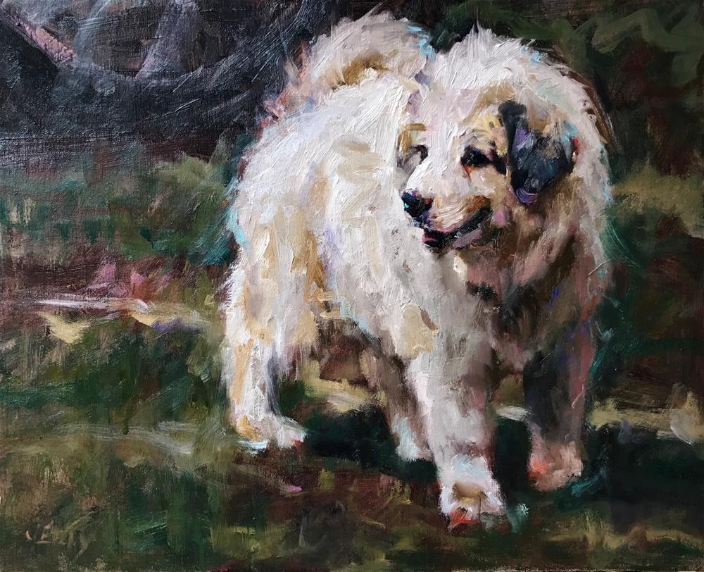 "Pyrenees Happy" by Jenny Buckner