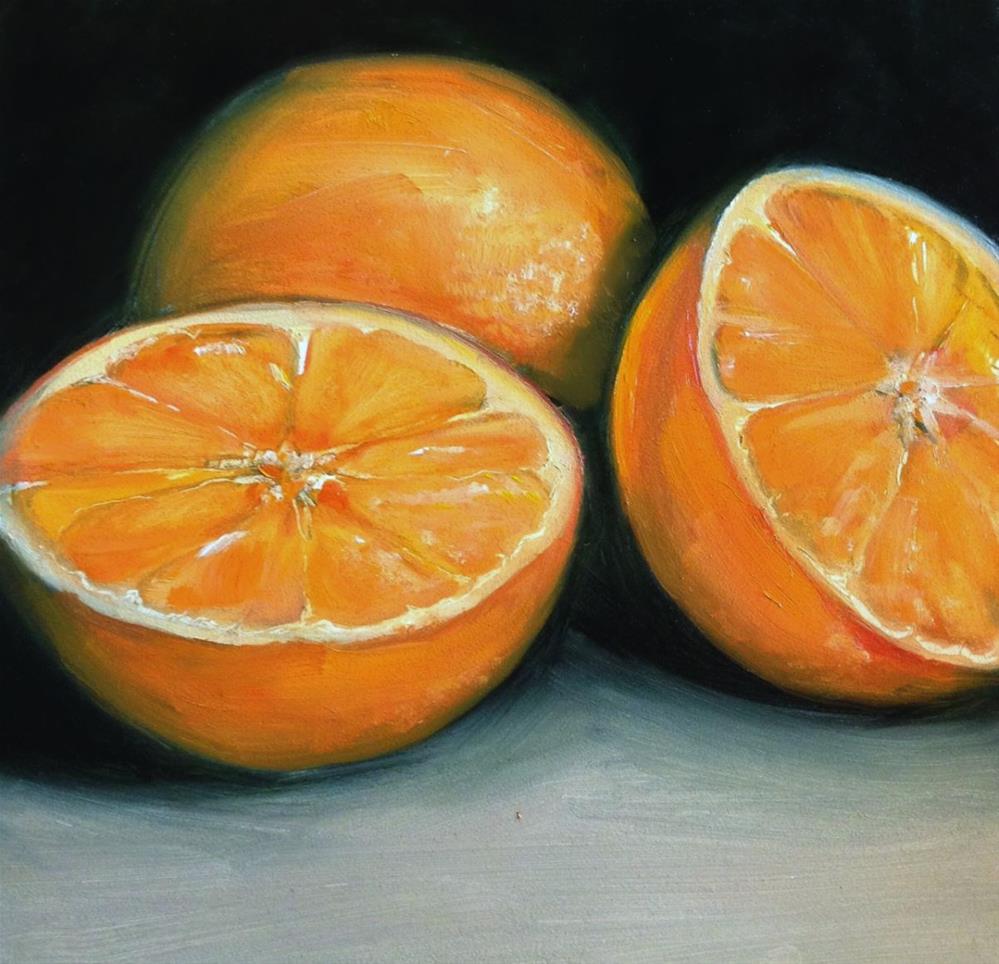 "Oranges II" by Beth Moreau