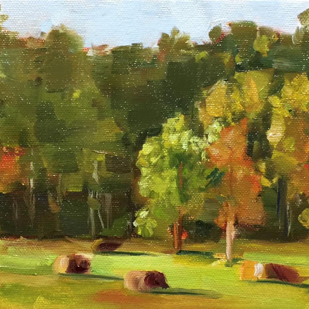 "Hay Bales" by Martha Lever