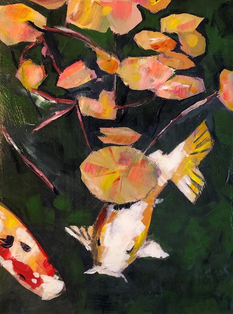 "Koi #3" by Charlie Palumbo