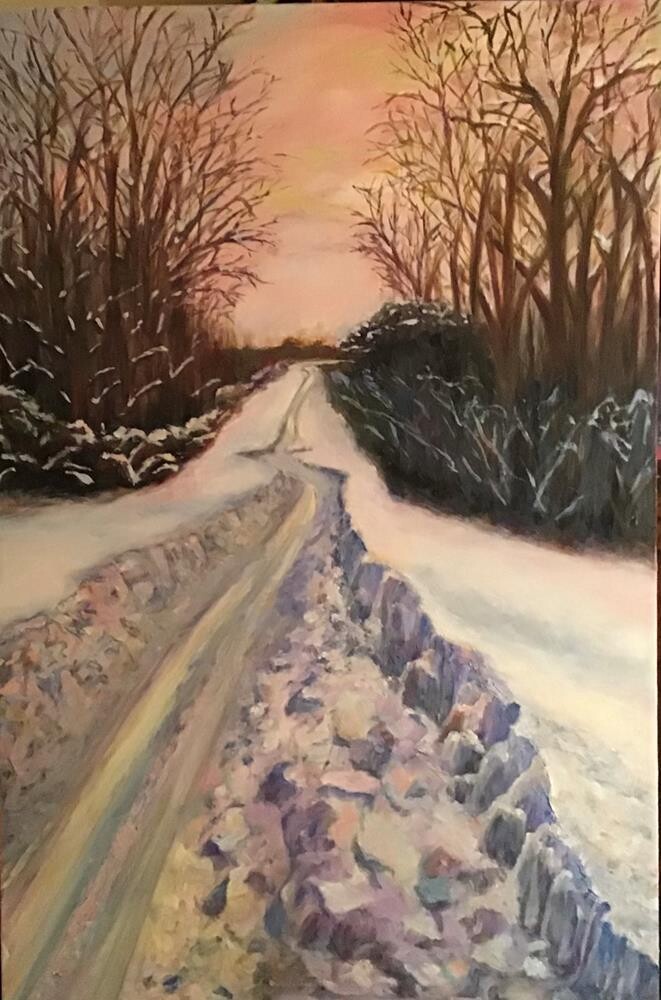 "Ski Trail" by Trish Ford