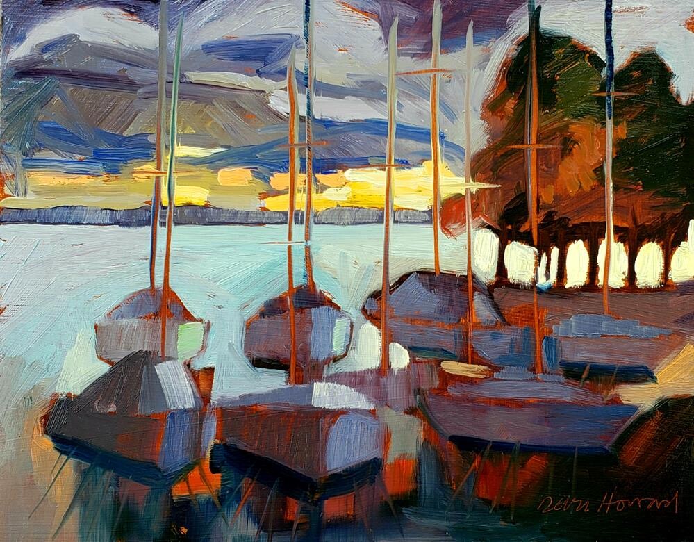 "End of the Sailing Season " by Debra Howard