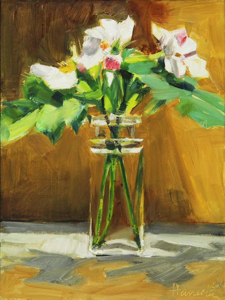 "First Roses" by Gretchen Hancock