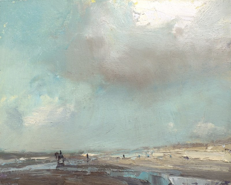 "Beach Painting January" by Roos Schuring