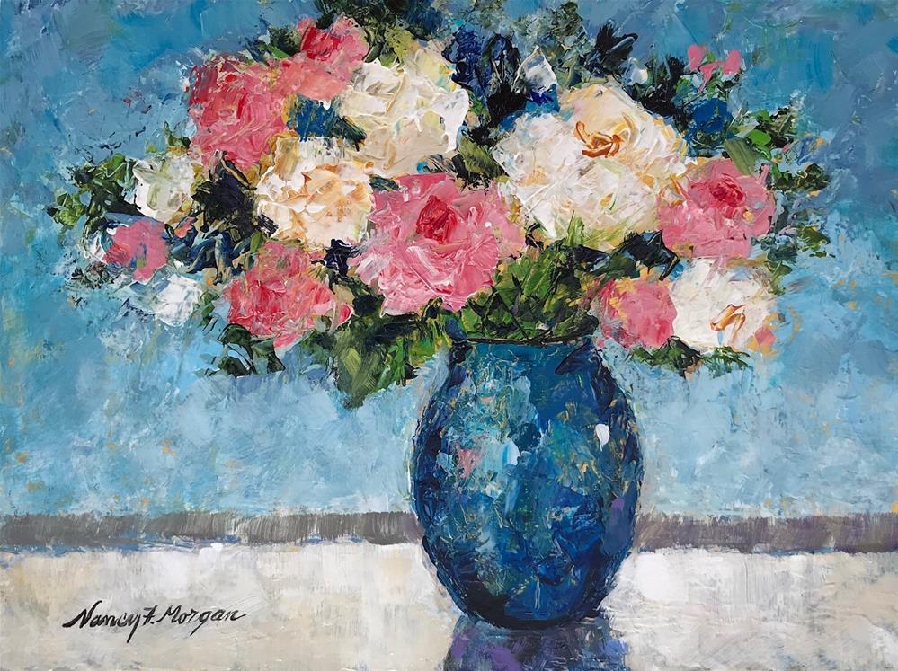 "sunrise Roses" by Nancy F. Morgan