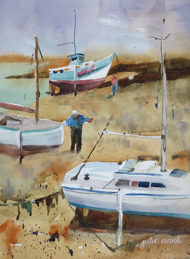 "Ploumanach Harbor" by Julie Crouch