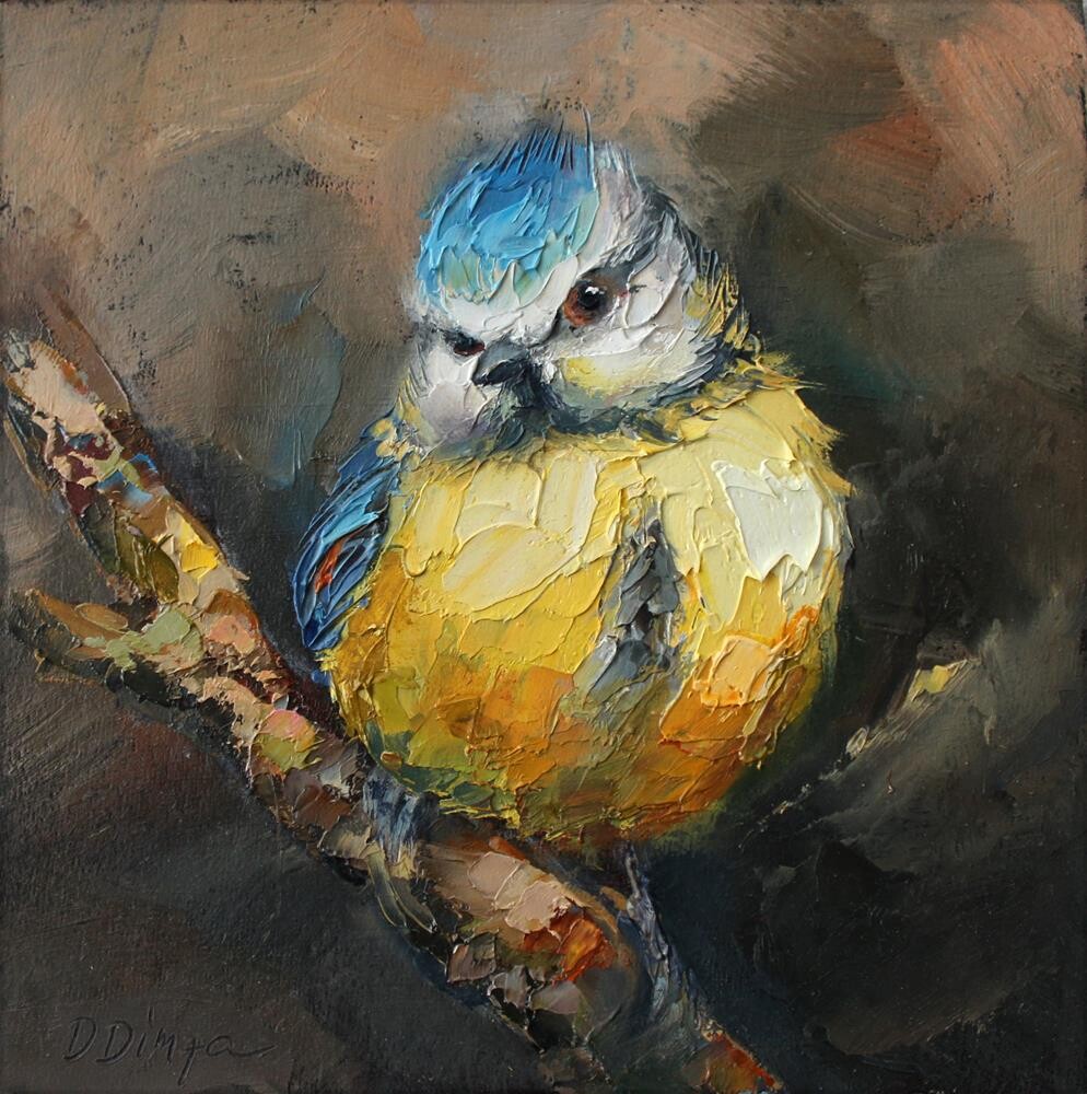 "Blue Tit bird" by Daiga Dimza