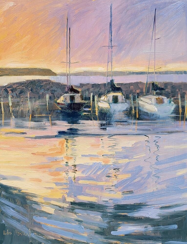 "Marina Sunset" by Debra Howard