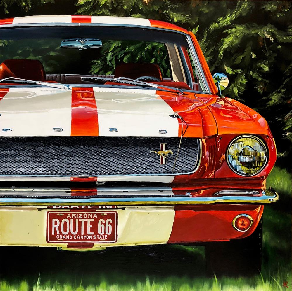 "Mustang for William" by Jacinthe Rivard