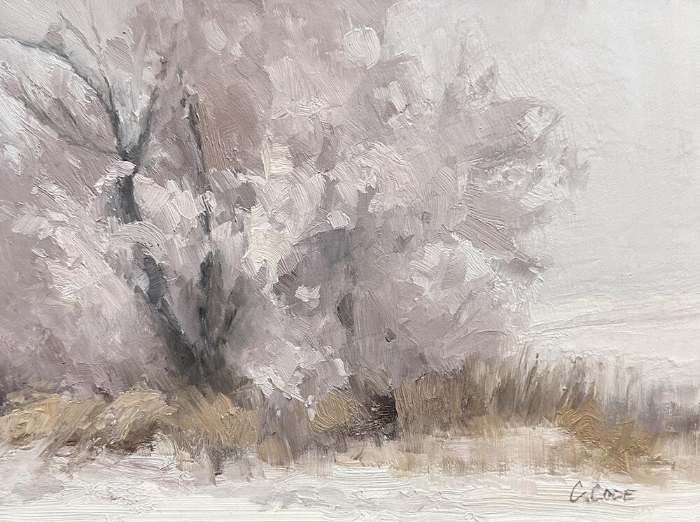 "Frosted Trees" by Christine Code