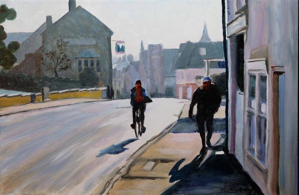 "January Morning, Castle Hill" by Marcus Walder