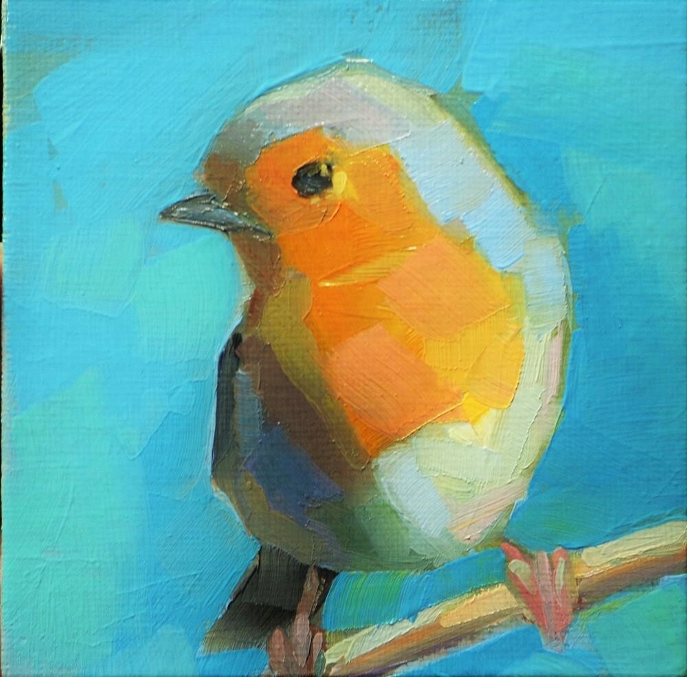 "Robin bird" by Maria Z.