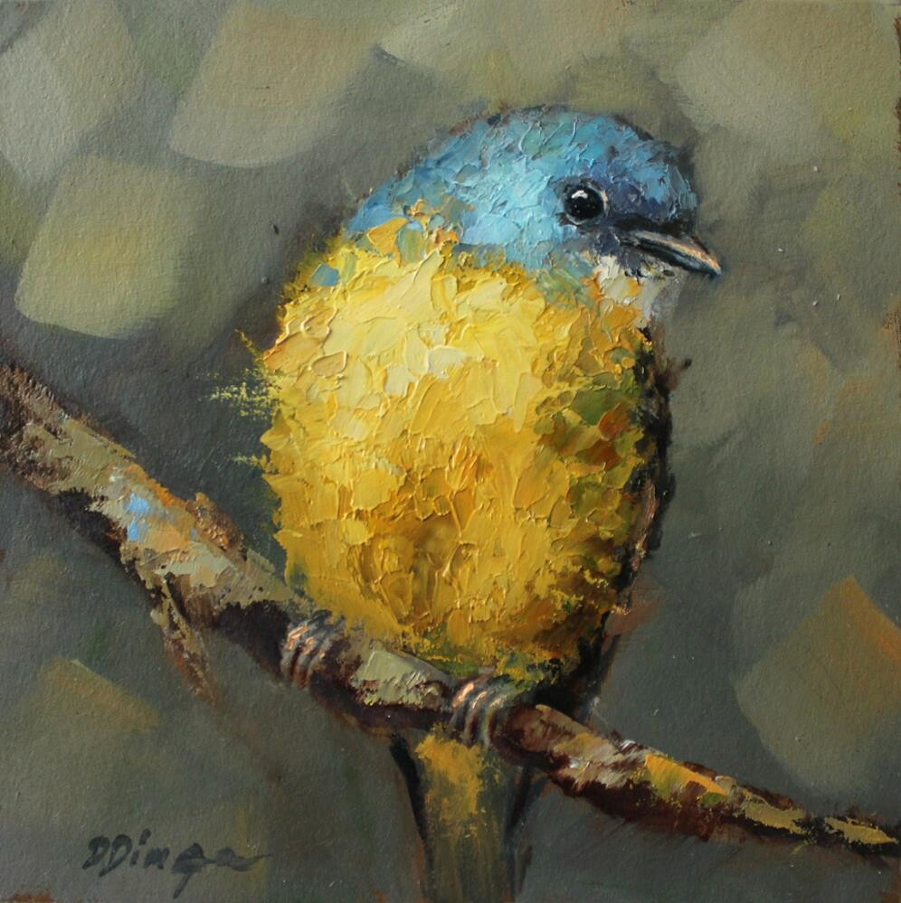 "Yellow bird" by Daiga Dimza