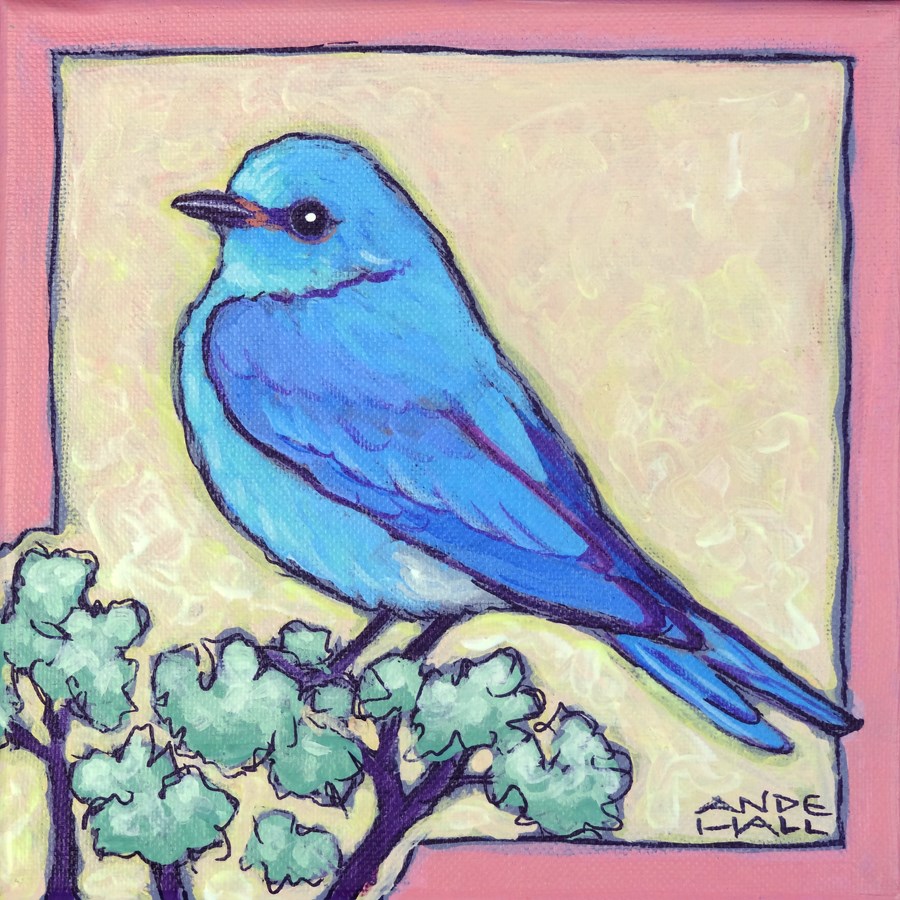 "Mountain Bluebird" by Ande Hall