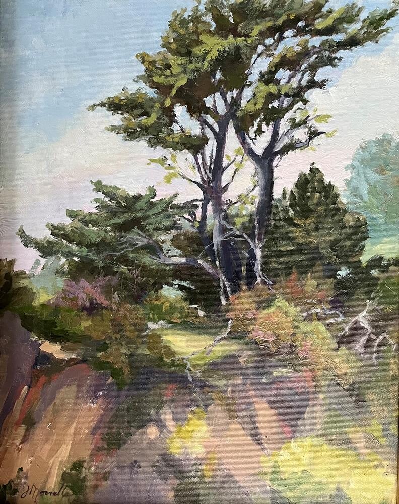 "Pico Creek Tree" by Janet Morrell