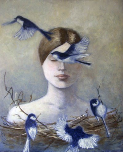 "Birds and nest" by Anne Nguyen