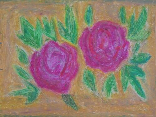 "Roses in the Green garden" by Laura Nelson