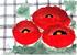 "Poppies and Plaid" by Jan Burch