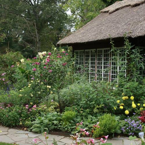 Little thatched cottage & garden - Fine Gardening