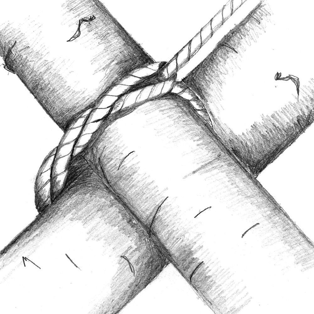 Learn Lashing and Make Your Own Garden Trellises - Fine Gardening