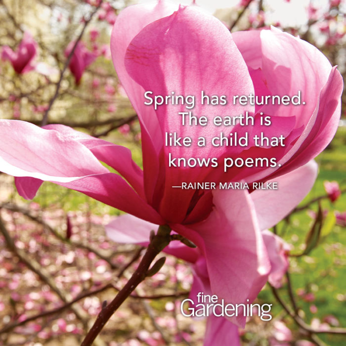 Ten of the Best Spring Quotes - Fine Gardening