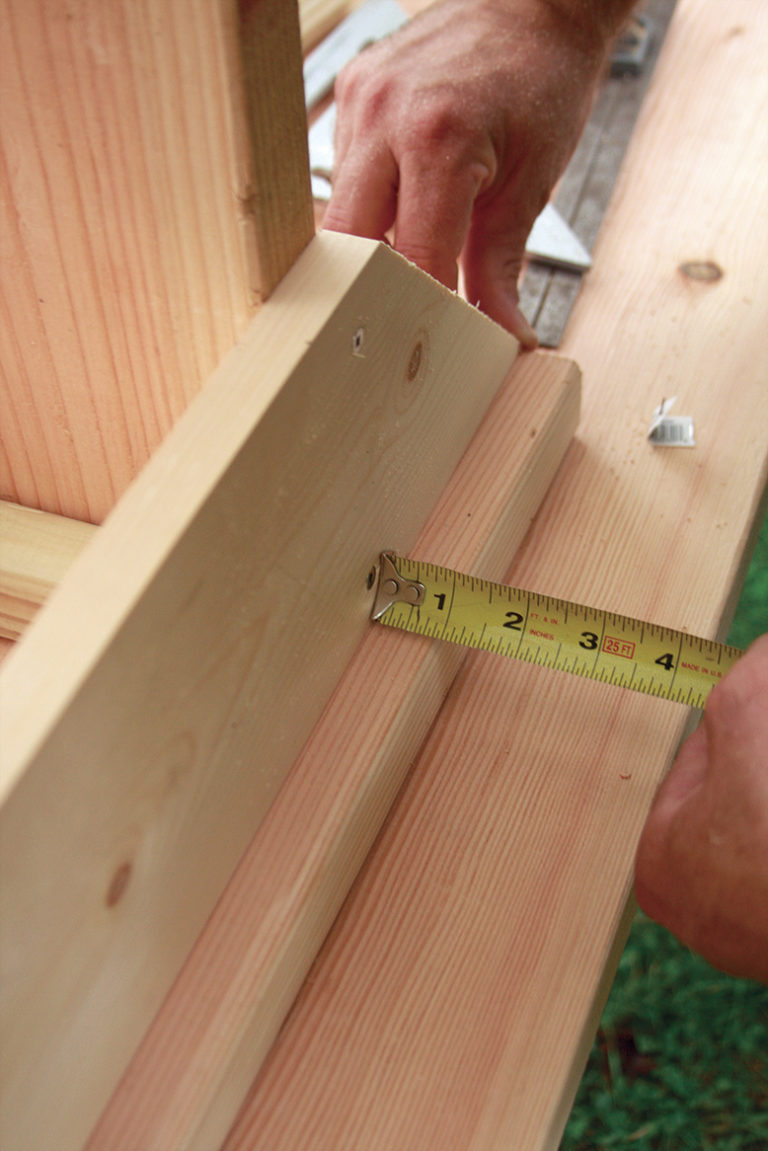 How to Build a Garden Bench in an Hour