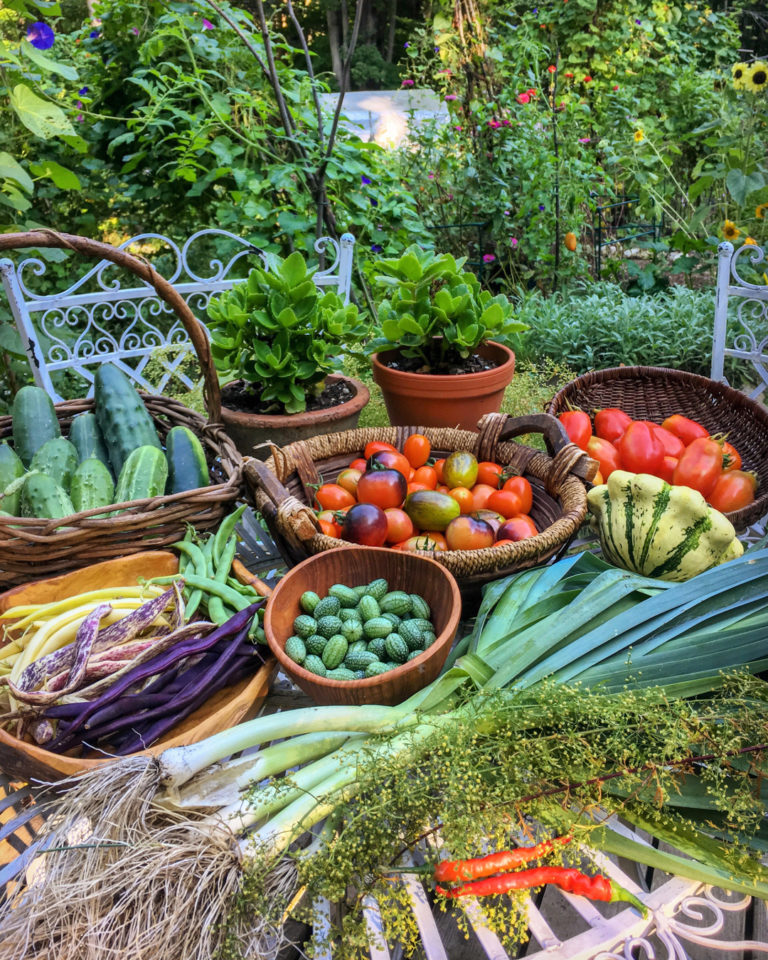 Veggies and Flowers Together Make a Beautiful Garden - Fine Gardening
