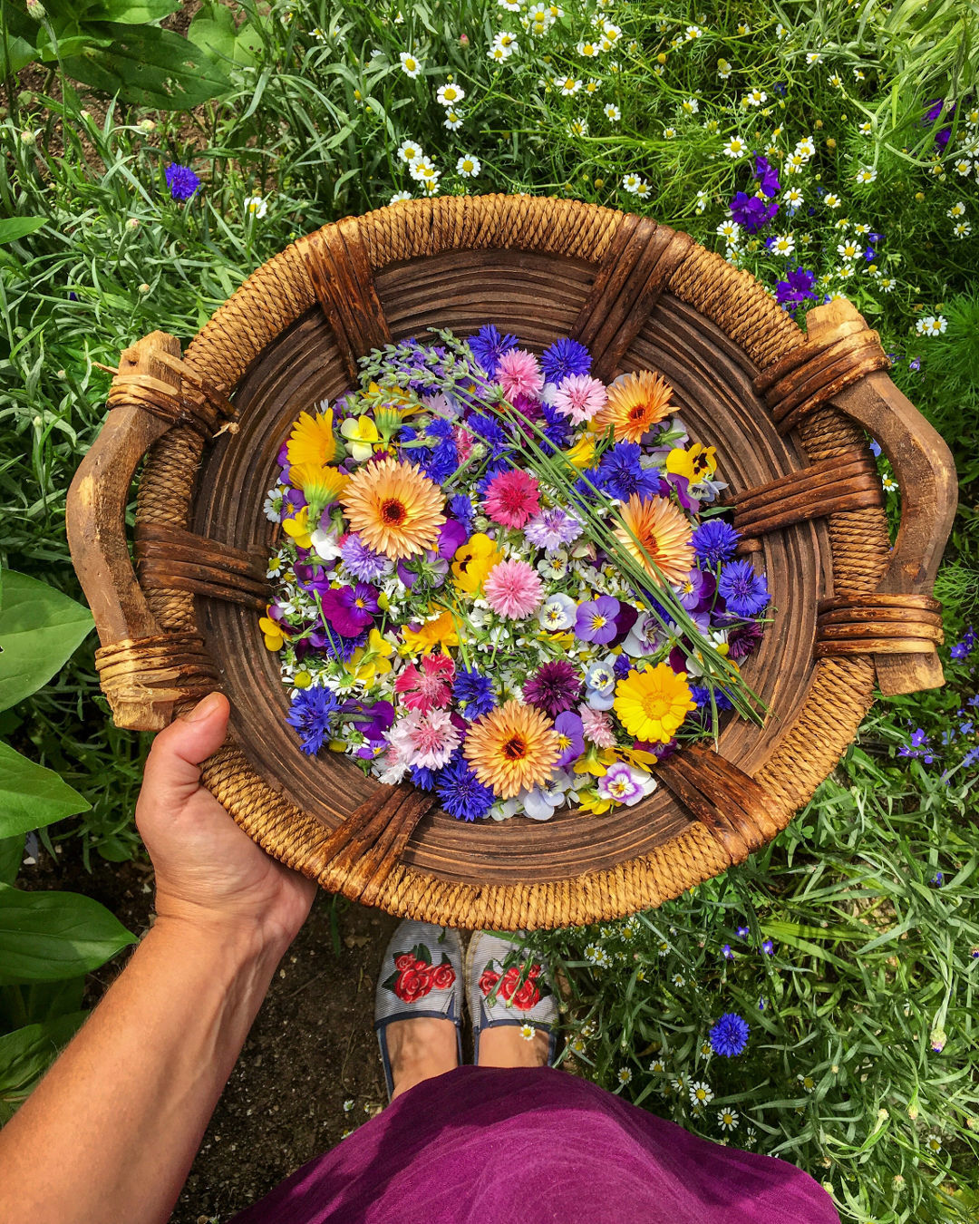 Veggies and Flowers Together Make a Beautiful Garden - Fine Gardening