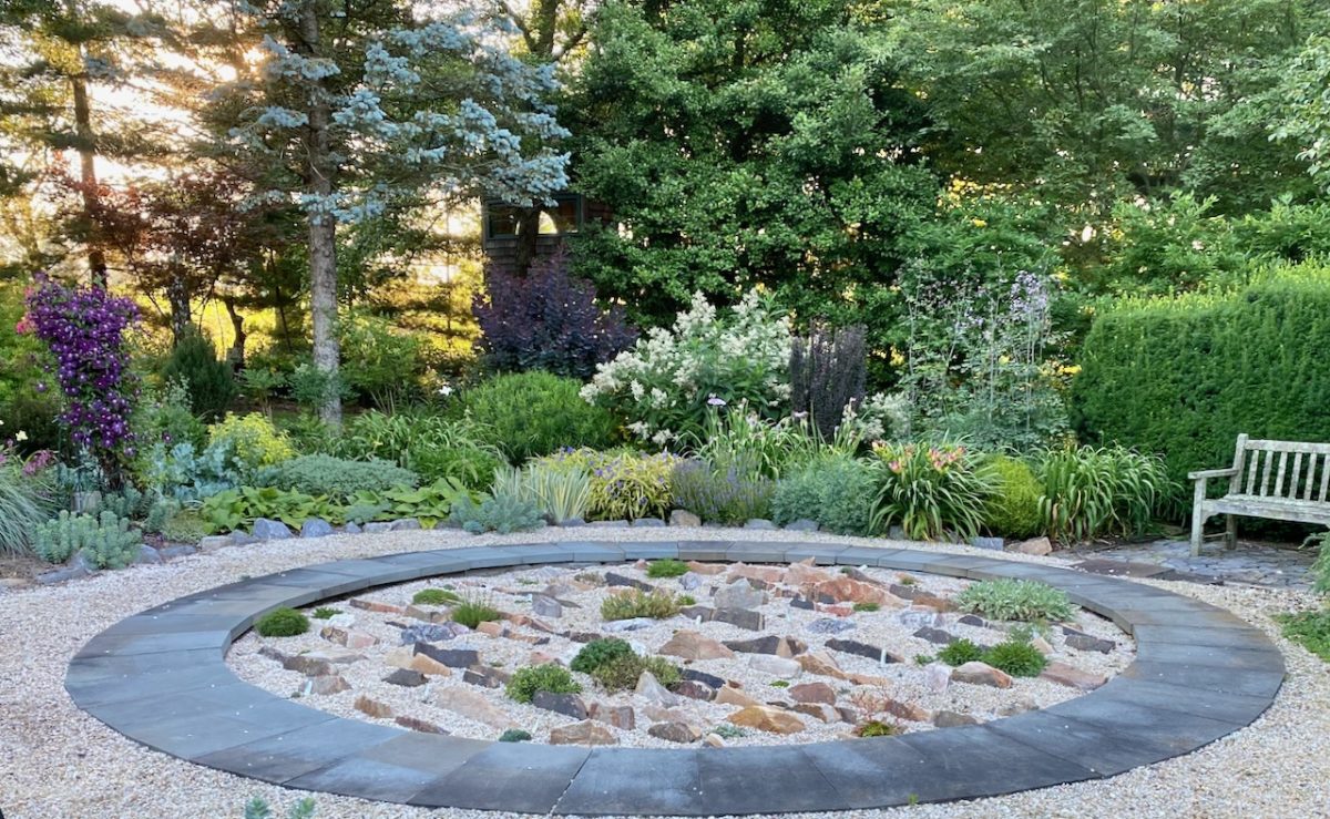 Turning a Pond Into a Rock Garden - Fine Gardening