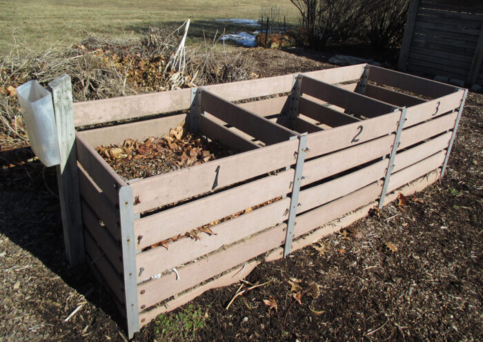 Setting Up a Three-Bin Compost System - Fine Gardening