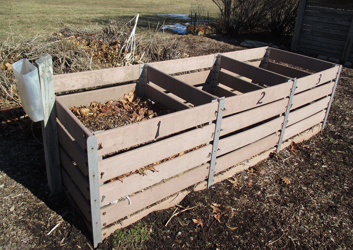 Setting Up a Three-Bin Compost System - Fine Gardening