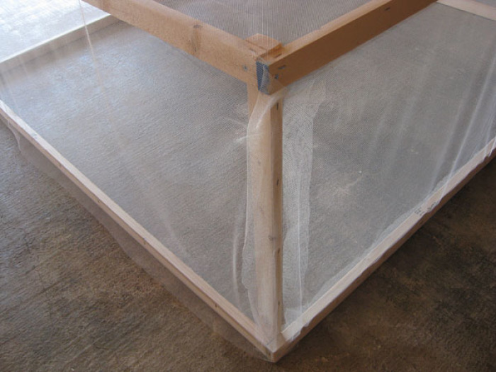 Raised Bed Pest Cover - Fine Gardening