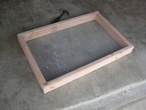 DIY Compost Sifter Screen, Wheelbarrow Style - FineGardening