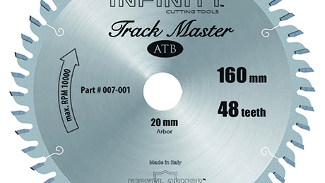 Infinity Cutting Tools Track Master Track Saw Blades - Fine Homebuilding
